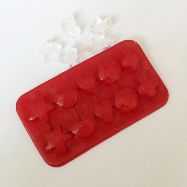 Quality Reusable Harmless Silicone Ice Cube Trays , Multiscene Small Cube Silicone Mold for sale