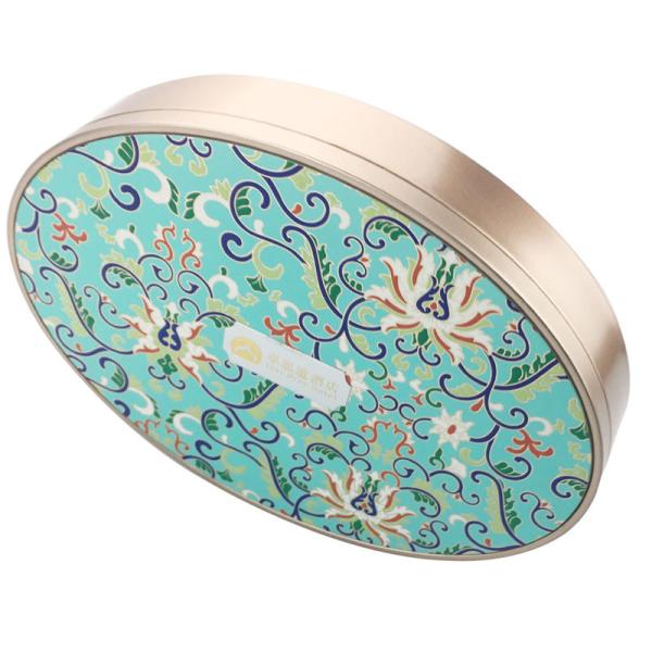 Quality Oval Shape 0.24mm Tinplate Food Tin Box For Chocolate Packing for sale