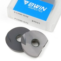 Quality Grooving CNC Carbide Inserts Milling P3200 D08 Cast Iron Black for sale