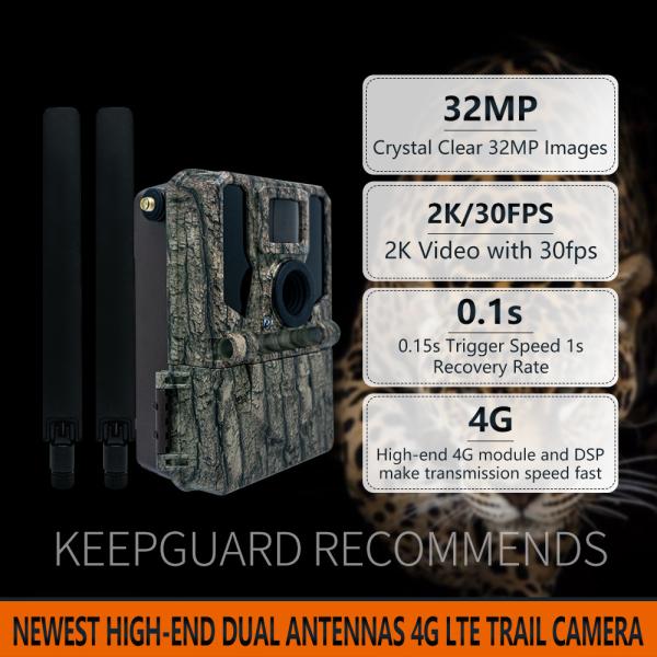Quality 4G Cellular Wildlife Forest Trail Cameras for sale