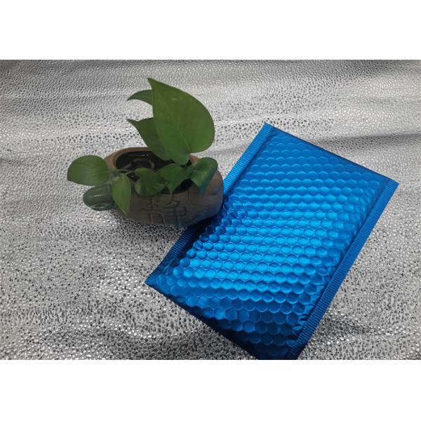 Quality Blue Padded Bubble Mail Bag , Aluminum Bubble Mailing Bag for sale