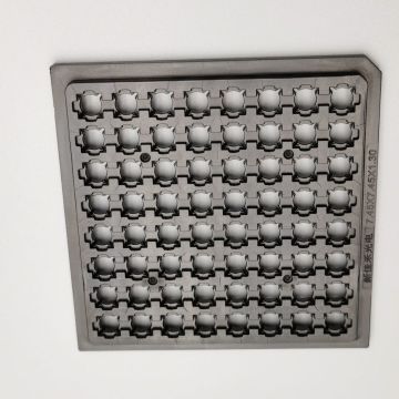 Quality Through Hole Structure Plastic Cavity Trays For Loading Camera Lens for sale