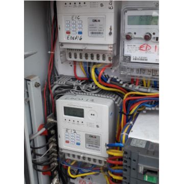 Quality Three Phase Dual Tariff Prepaid Prepayment Meter LCD Display for sale