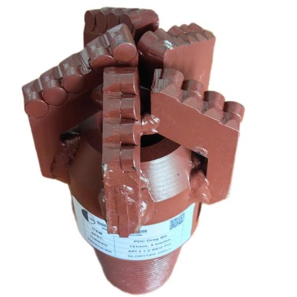 Quality Mining Industry Pdc Drag Cutters 5 Wing 131mm Mining Machinery Parts for sale