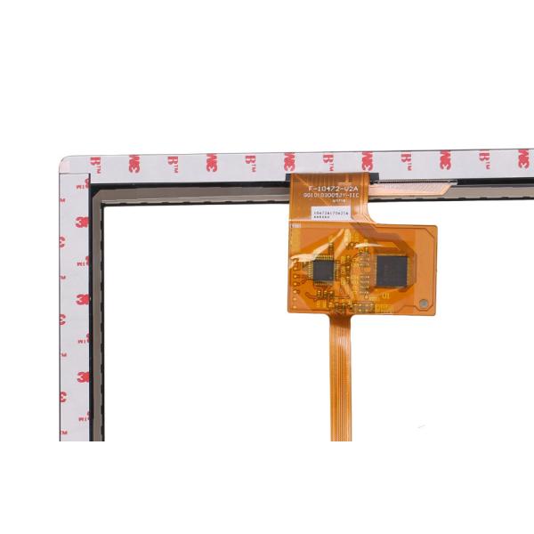 Quality 10.1 Inch Glass+Glass Projected Capacitive Touch Panel with I2C Interface for for sale