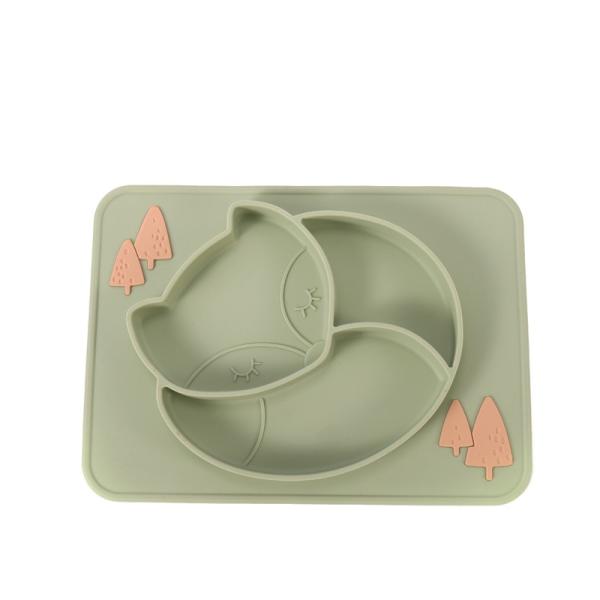 Quality Safe Baby Feeding Silicone Dishwasher FDA Approved Heat Resistant for sale