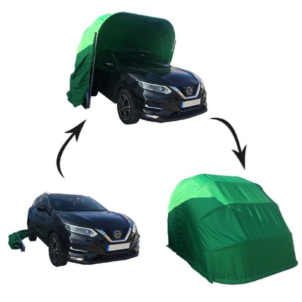 Quality Effortless Car Protection Automatic Retractable Garage Tent for Motorcycles and for sale