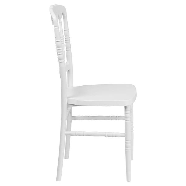 Quality White Chiavari Chairs Wedding Stackable PP Plastic Chiavari Chairs for sale