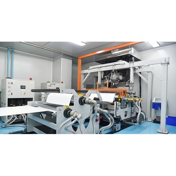 Quality PETG Decorative Sheet Extrusion Line with 600KG/H Output, 0.2-2mm Thickness Range and GAG Three-Layer Structure for sale