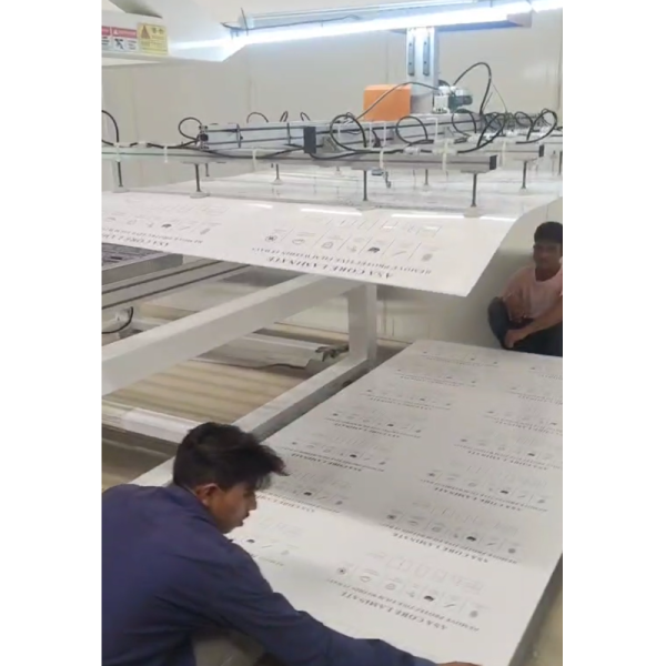 Quality PETG Decorative Sheet Extrusion Line with 850kg/H Output Capacity, 4*8feet*1mm Thickness Range and ABA Structure for sale
