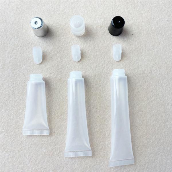 Quality PP ABS Cosmetic Empty Lip Gloss Squeeze Tubes 10ml 15ml 20ml for sale