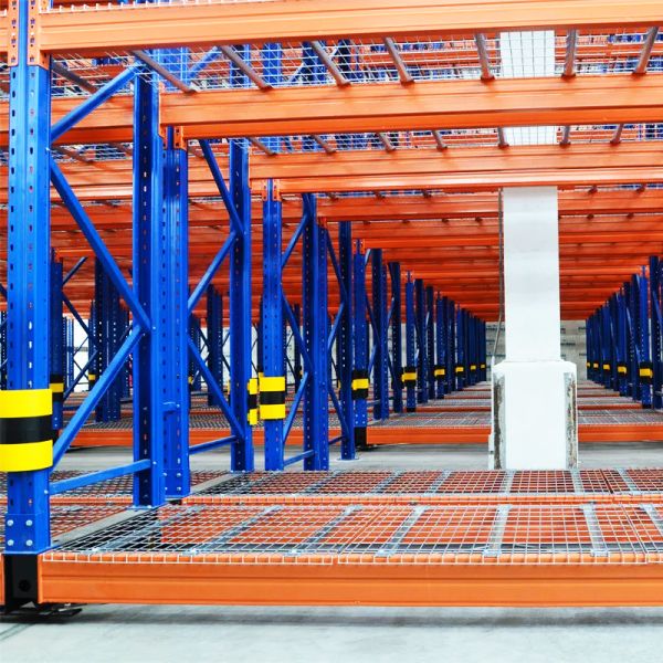 Quality Electric Mobile Pallet Racking Rail-Guided Ground Track Guidance Open Type for sale