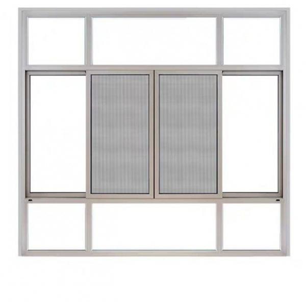 Quality Bedroom Aluminum Double Glazed Soundproof Casement Windows for Hanging Curtains Design for sale