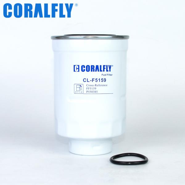 Quality Coralfly Construction Machinery Fuel Filter FF5159 P550385 For Fleetguard for sale