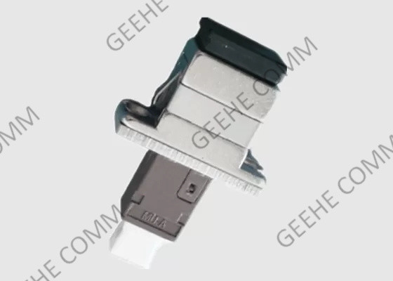Quality SC Female to MU Female Singlemode Simplex Fiber Optic Hybrid Adapter/Coupler for sale