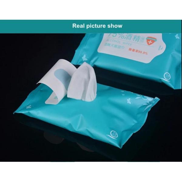 Quality Household Adults 75% Alcohol Wet Wipes For Sterilization Cleaning for sale