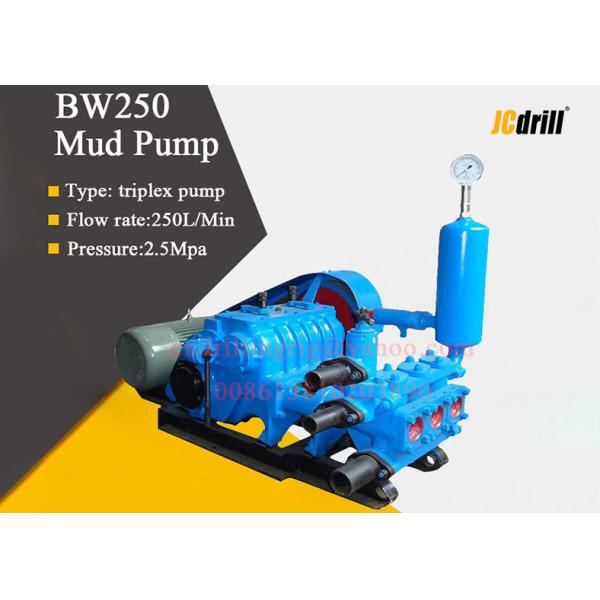 Quality Single Acting Reciprocation Piston Mud Pump For Water Well Drilling 25bar for sale