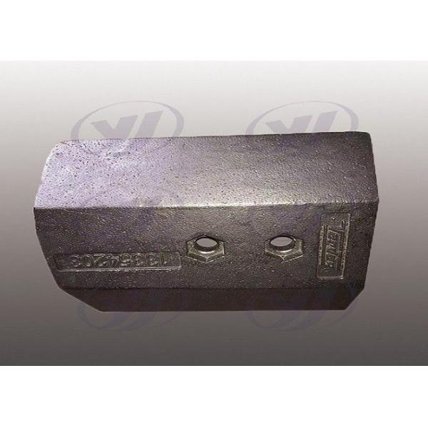 Quality Bricking Making Machine Mixing Blade , Iron Casting Parts,Lost Foam Casting for sale