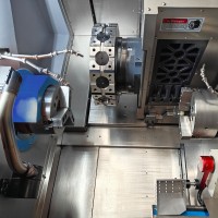 Quality Dual Spindle Turn Mill Machine TCK700S with One-Setup Turn-Mill-Drill Processing for sale