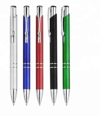 Quality Roller Metal Souvenir Blue Metal Pen for sale