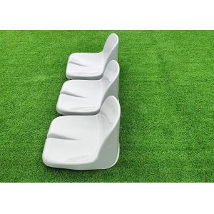 Quality Outdoor Football Fixed Stadium Seating Chair Polymer Material Steel Bracket for sale