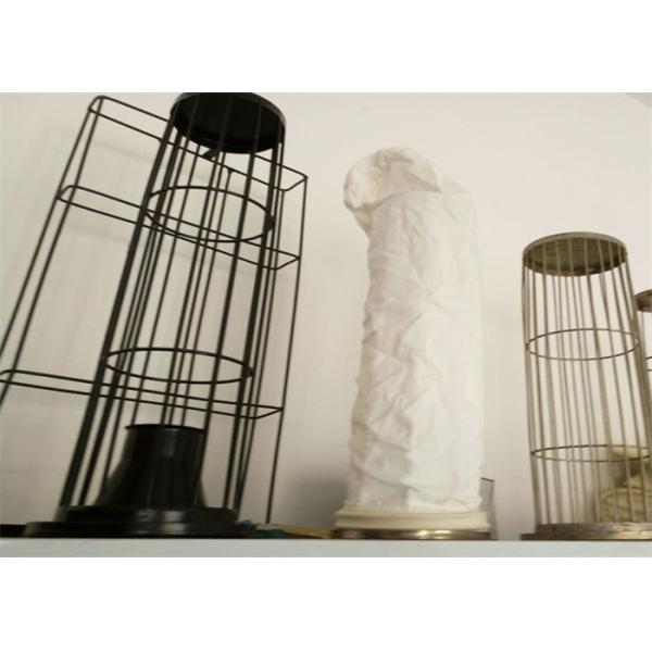 Quality 4 Inch Long Silicone Dusting Industrial Filter Cages For Bag Dust Removal for sale