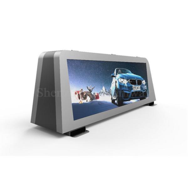 Quality 4G Control Taxi LED Display SMD2727 5mm Pixel Pitch Panel With GPS Location for sale