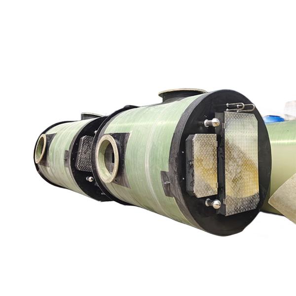 Quality Industrial Sewage Treatment Prefabricated Pump Station Flood Control Project for sale