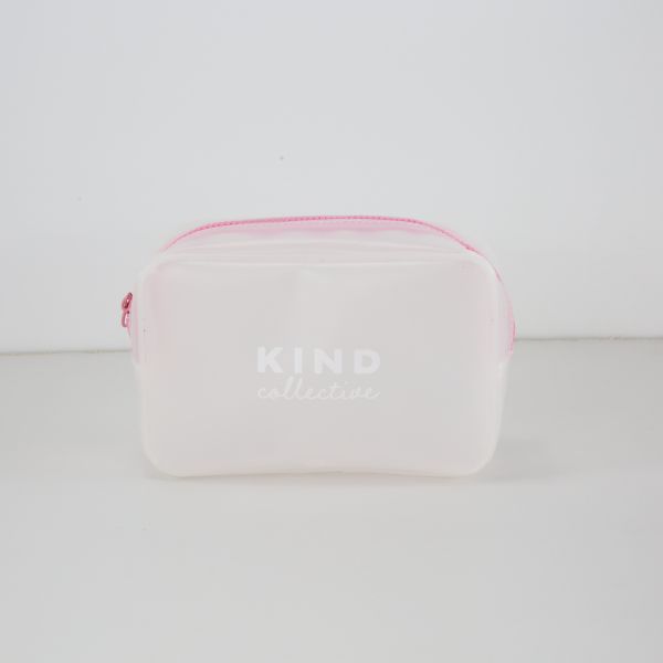 Quality Logo Eva Travel Cosmetic Plastic Bag Foldable With Zipper Closure for sale