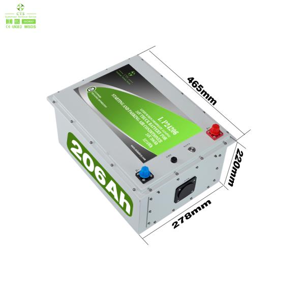 Quality CTS 24V 200Ah 280Ah LiFePO4 IP67 Lithium Ion Battery Pack 2500A starting current for RV and Truck Air Conditioning Systems for sale