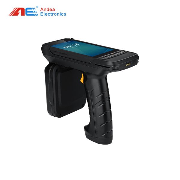 Quality Handheld Terminal Mobile Android Scanner NFC RFID Barcode Android 9.0 RFID for sale