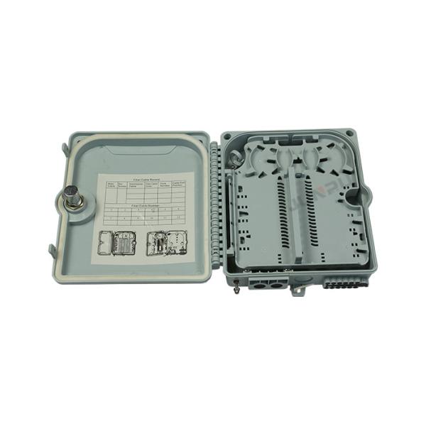 Quality FTTH 12 Core Fiber Optic Distribution Unit Termination Box With SC LC Adapter for sale