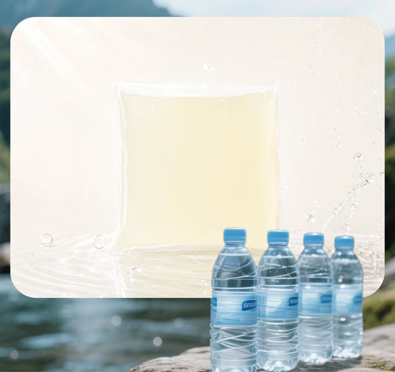 Quality Hot‑Melt Adhesive for Circular Sleeve Labels, In‑line Full‑Wrap Sleeve Labeling for PET Beverage Bottles (Including Soda Drinks) for sale