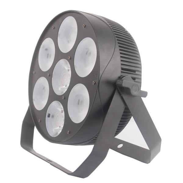 Quality Alumlium DMX512 7PCS 30W 4 In 1 LED Par Can Lights for sale