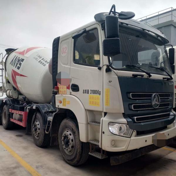 Quality Used Shacman Concrete Transit Mixer Truck 16.6t With Weichai Engine WP10.336E53 9.726L for sale