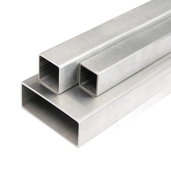 Quality Polished Stainless Steel Rectangular Tubing , Rectangular Hollow Section Pipe for sale