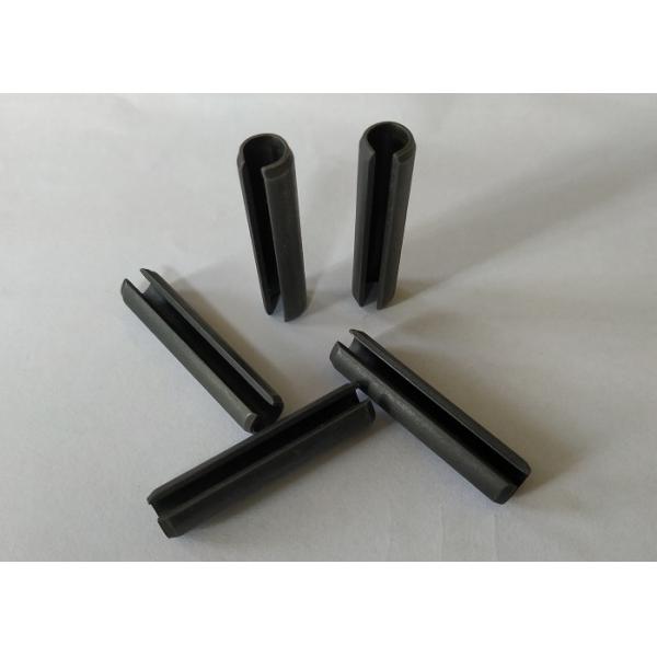 Quality 316 ISO9001 12mm 50mm Slotted Spring Pin 400 Zinc Plated Din 7344 for sale