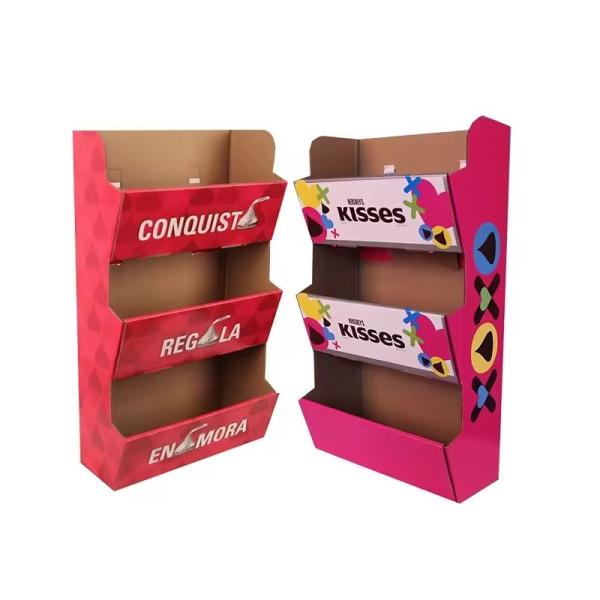 Quality Glossy / Matte Lamination Cardboard Sidekick Display Full Color Printing for sale