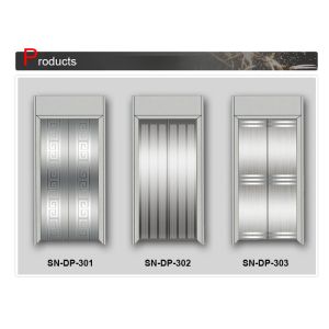 Quality Mirror Craft Stainless Steel Painted Elevator Door Panel for Elevator Parts for sale