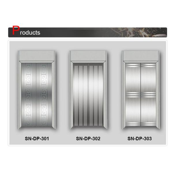 Quality Mirror Craft Stainless Steel Painted Elevator Door Panel for Elevator Parts for sale