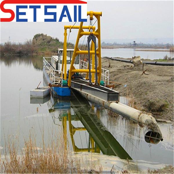Quality Customized Request QHJCD-1 Diesel Engine Jet Suction Dredger for River Sand and for sale