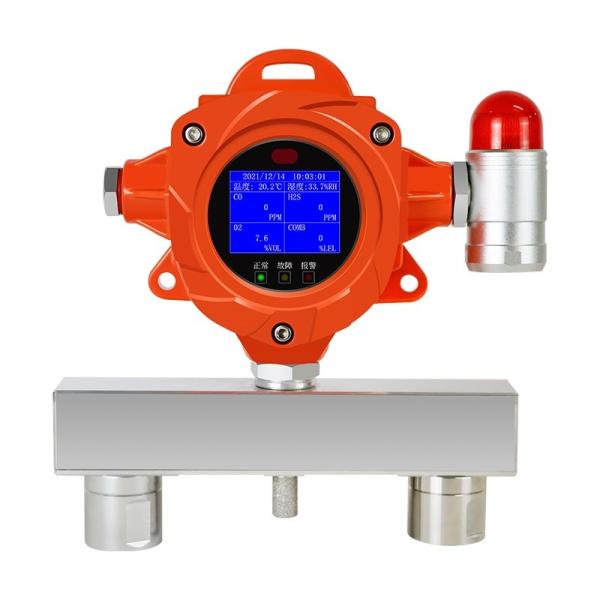 Quality Industrial Safety Gas Detector 2 In 1 Wall Mounted With Alarm Monitor for sale