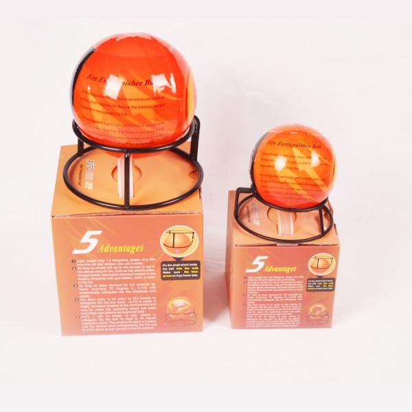 Quality MOQ 100pcs Residential Commercial Fire Extinguisher Ball 6 Inches for sale