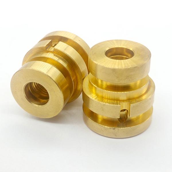 Quality H59 H62 Lead Free Copper CNC Turned Components Non Standard Brass Metal Turned Parts for sale