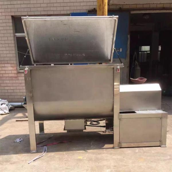 Quality 37KW U Shape Horizontal Ribbon Blender Nuts Rice Sugar Salt Tea Powder Mixer Machine for sale