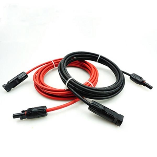 Quality Solar PV Connector Extension Cable 2.5mm 4mm 6mm 10mm TUV Approved for sale
