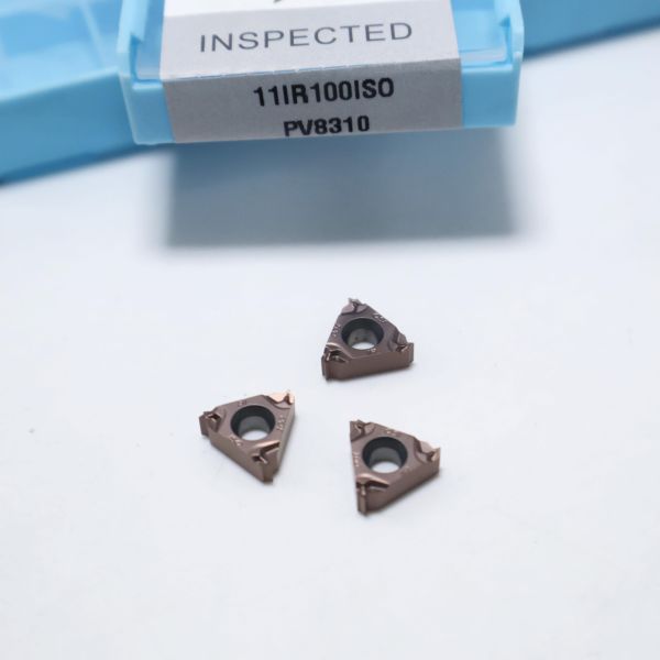 Quality Carbide Insert CNC Threading Inserts, Internal-thread making,11IR100ISO 11IR150ISO PV8310 for sale