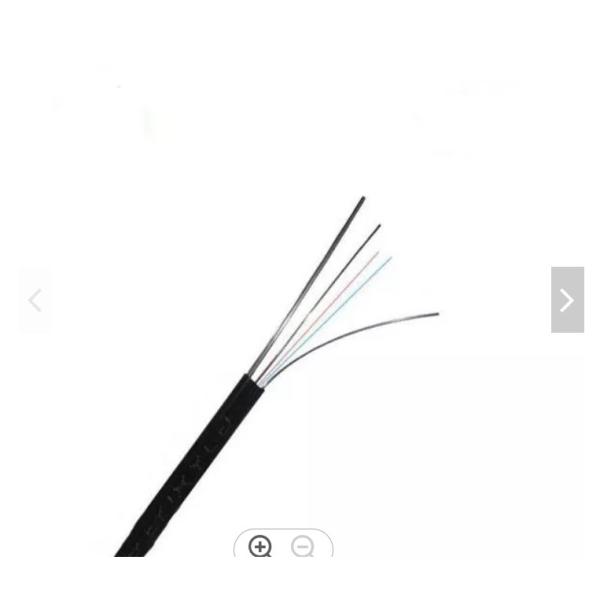 Quality Indoor Outdoor 1 2 4core FTTH Drop Cable GJYXCH Singlemode Fiber Optic Cable for sale