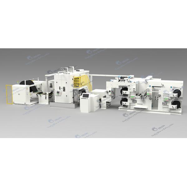Quality Roll To Roll Automatic Calendering Machine Integrated Slitting Machine for sale