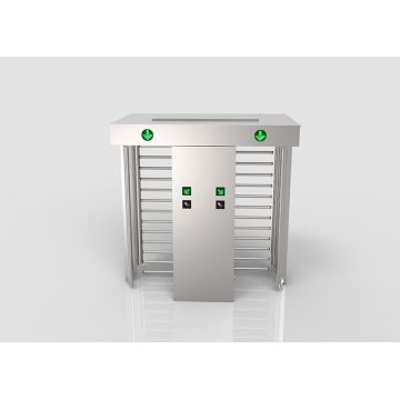 Quality 304 Stainless Steel Full Height Turnstile Automatic Left / Right Double Lane for sale
